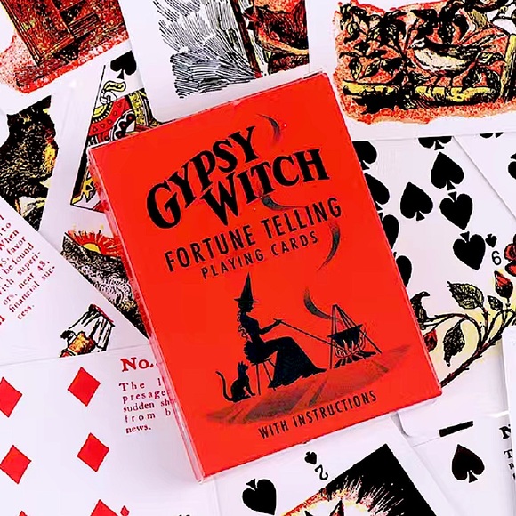 Accents | New Gypsy Witch Tarot Oracle Divination Game Deck 52 Cards ...